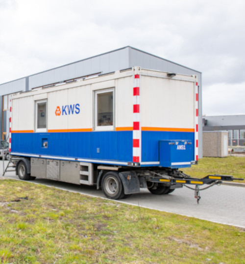 100% elektrische bouwkeet KWS Infra | Top Systems